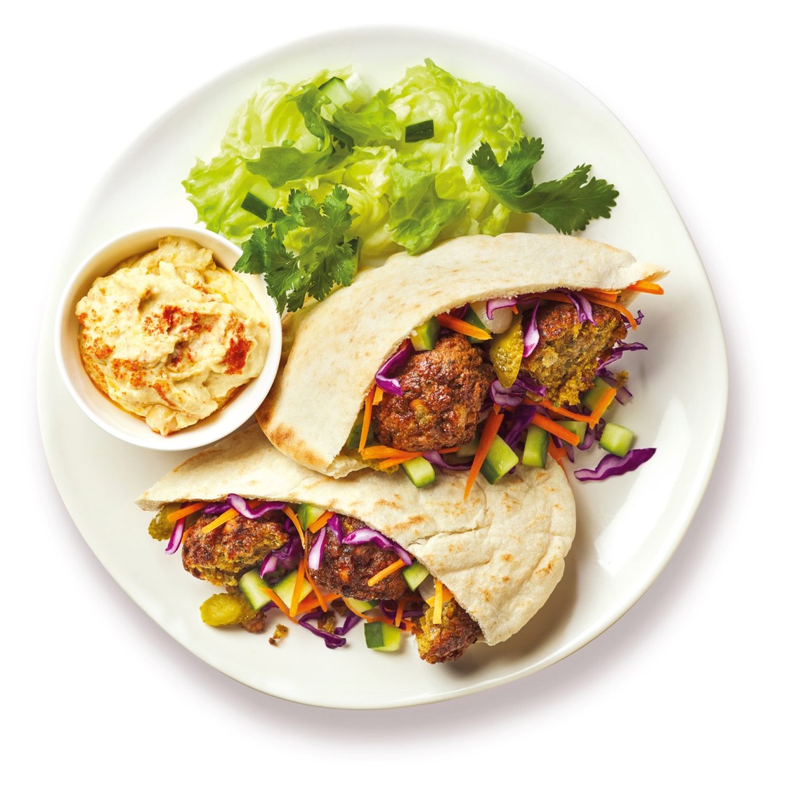 Gosh! Mediterranean Falafel made with chunky chickpeas onion spices ...
