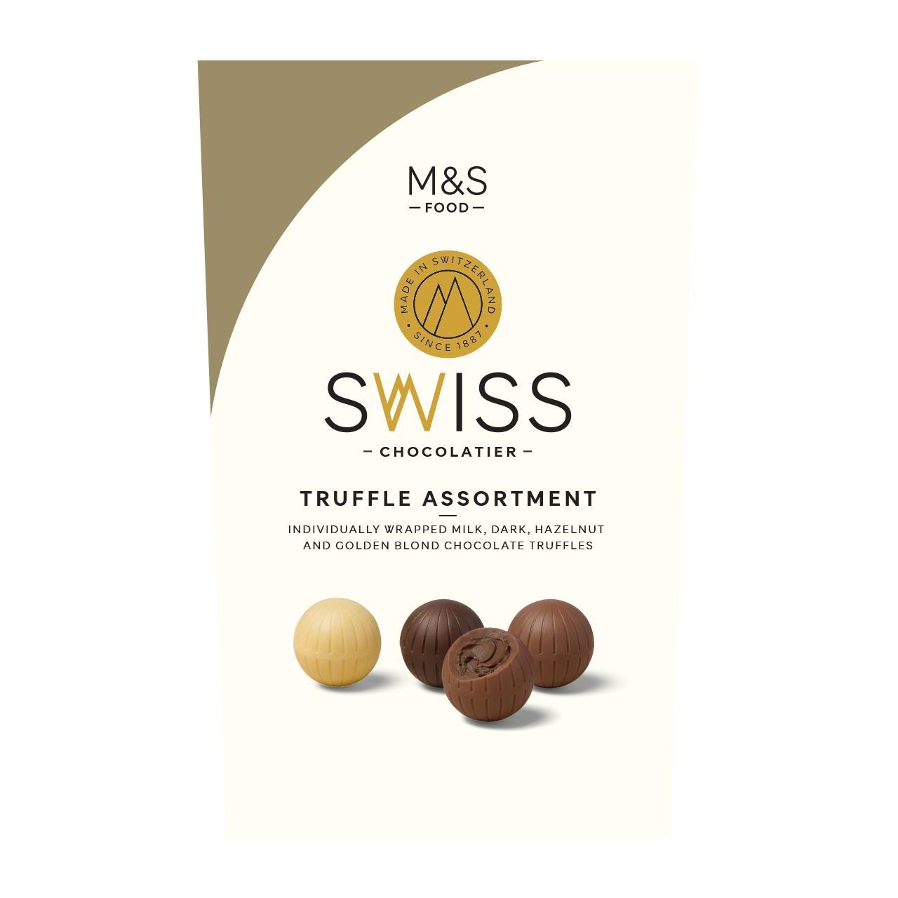 M&S Swiss Chocolate Truffle Assortment - Ocado