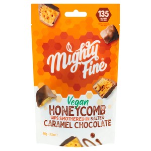 Mighty Fine Vegan Salted Caramel Honeycomb Dips - Ocado