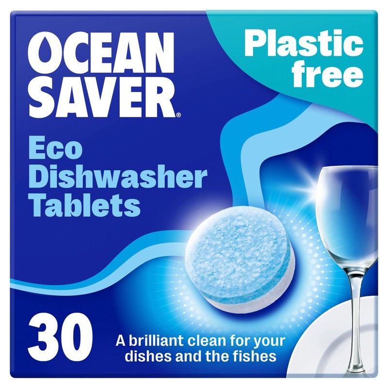 OceanSaver Plastic Free Eco Dishwasher Tablets - Ocado