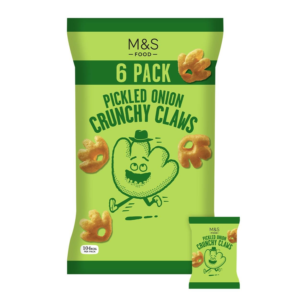 M&S Pickled Onion Crunchy Claws Multipack - Ocado
