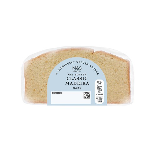 M&S Plain Madeira Cake - Ocado