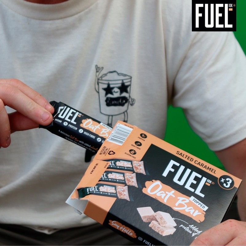 FUEL 10K Salted Caramel Protein Cereal Oat Bars - Ocado