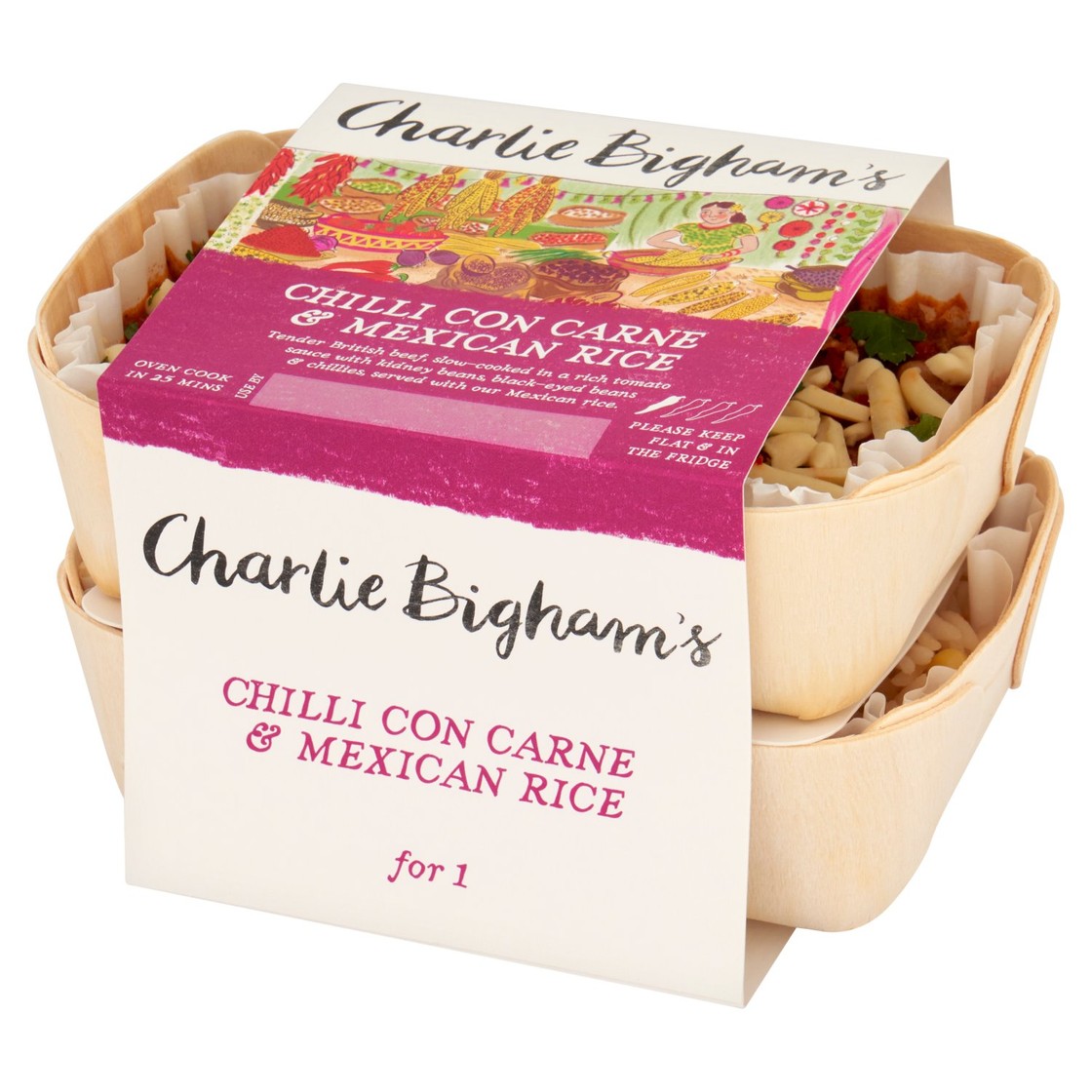 Charlie Bighams Chilli con Carne For 1 - Ocado