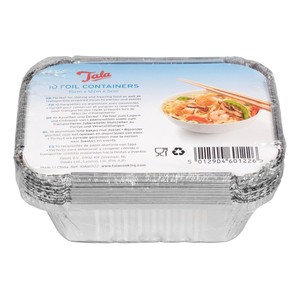 Tala Foil Container with Lids 15cm - Ocado