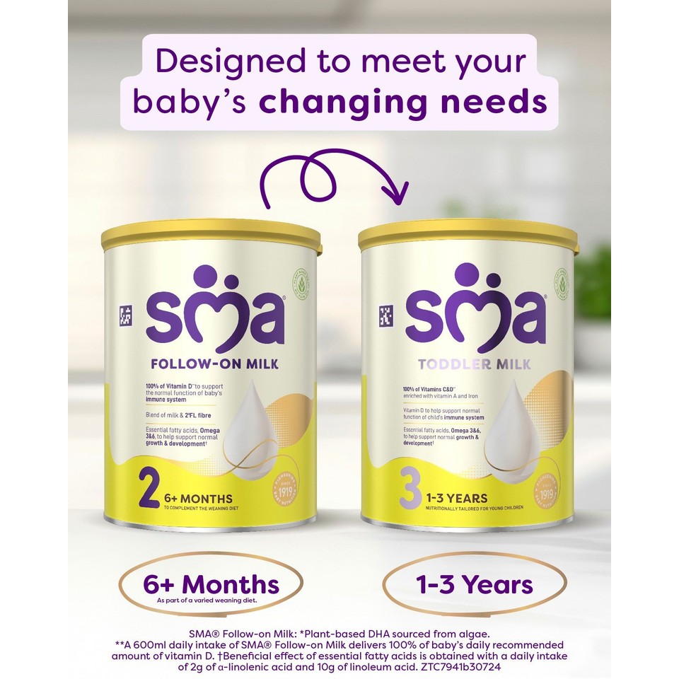 SMA Pro 2 Follow-on Milk Powder, 6 mths+ - Ocado