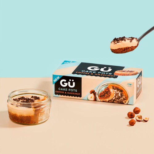 Gu Coffee & Hazelnut Cake Pot Dessert - Ocado