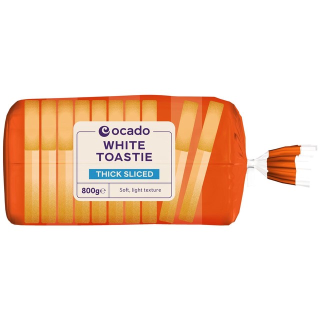 Ocado White Toastie Bread Thick Sliced - Ocado