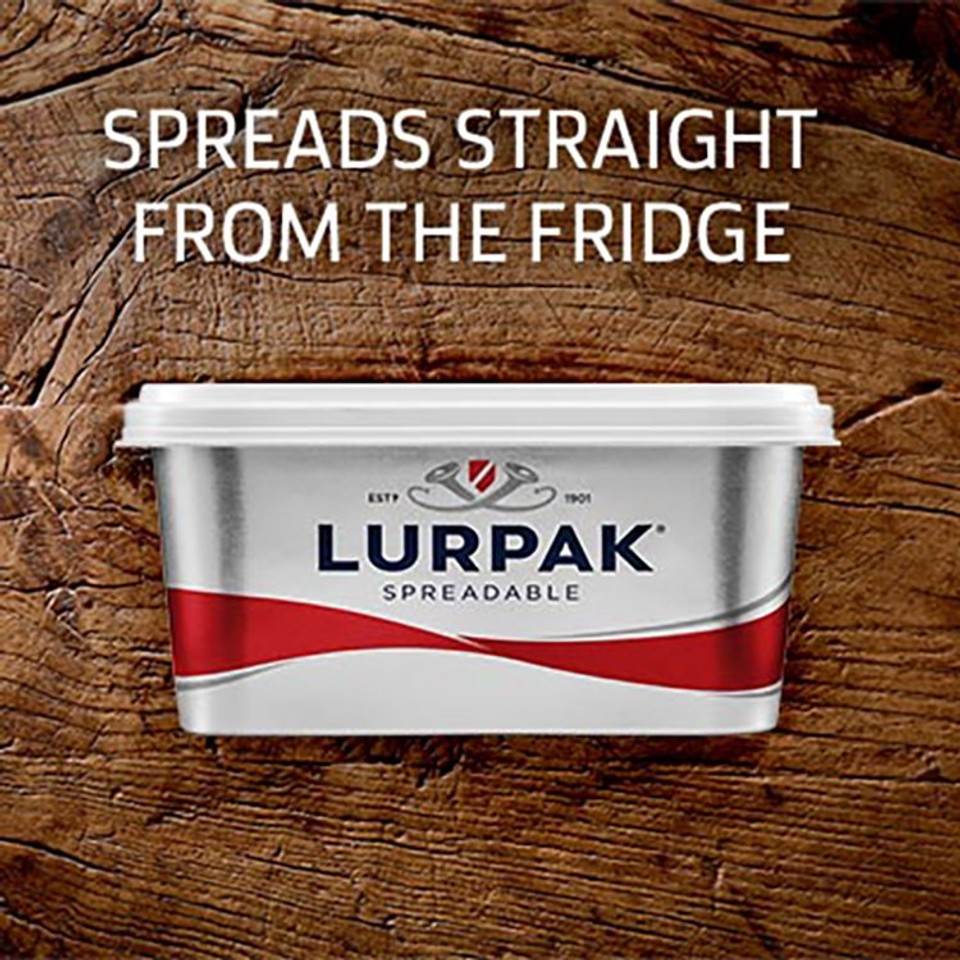 Lurpak Unsalted Spreadable Butter - Ocado