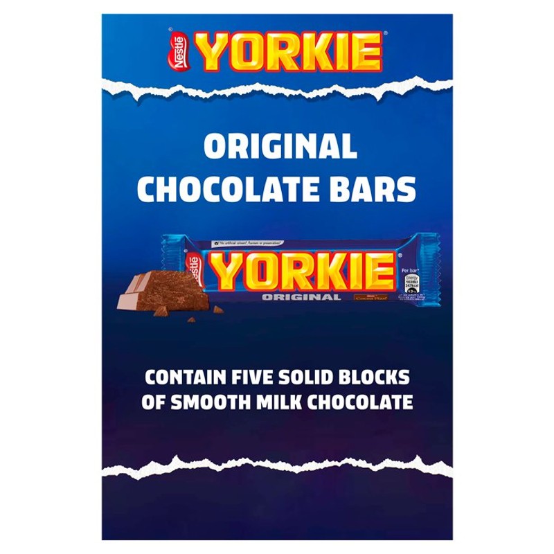 Yorkie Original Milk Chocolate Bar Multipack - Ocado