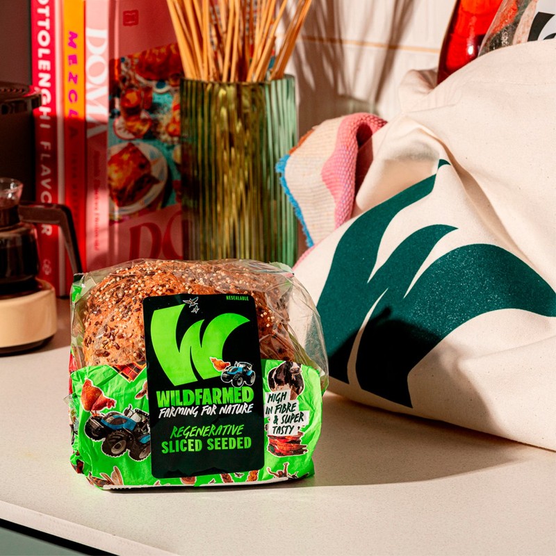 Wildfarmed Sliced Seeded Bread - Ocado