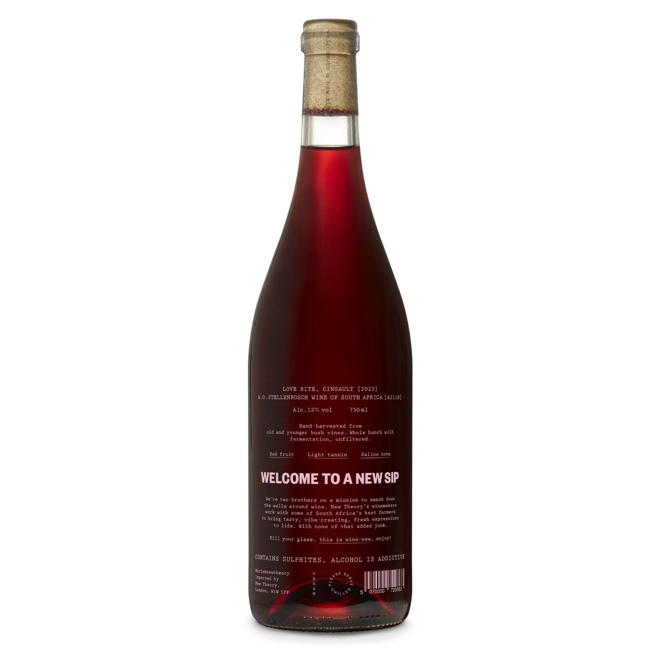 New Theory Love Bite Chilled Red Wine - Ocado