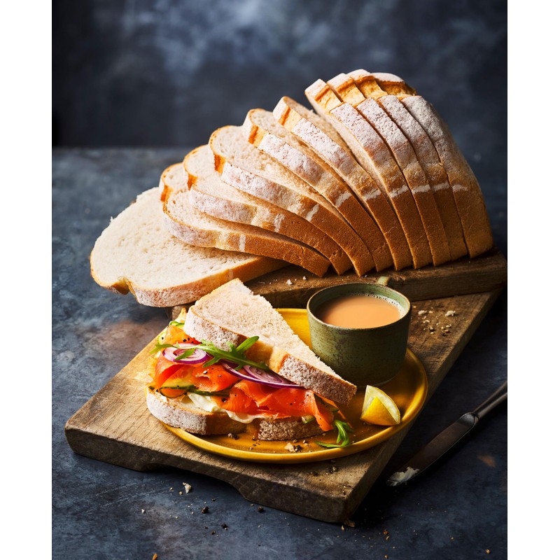 M&S Soft White Farmhouse Bread Loaf - Ocado
