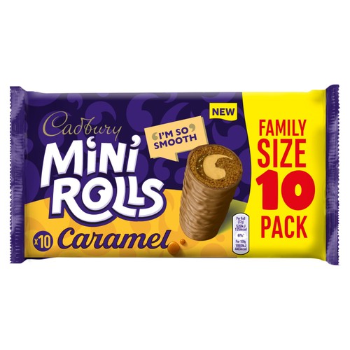 Cadbury's Caramel Mini Rolls - Ocado