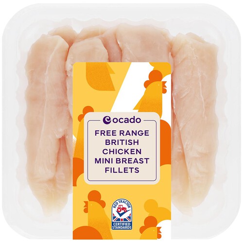 Ocado Free Range British Chicken Breast Mini Fillets - Ocado