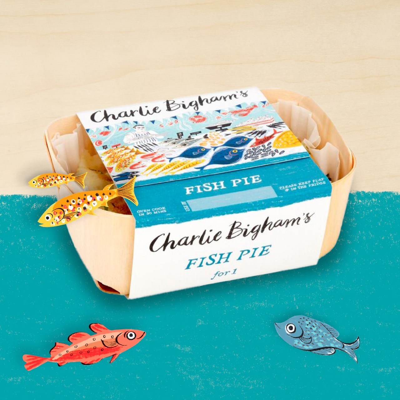 Charlie Bigham's Fish Pie For One - Ocado