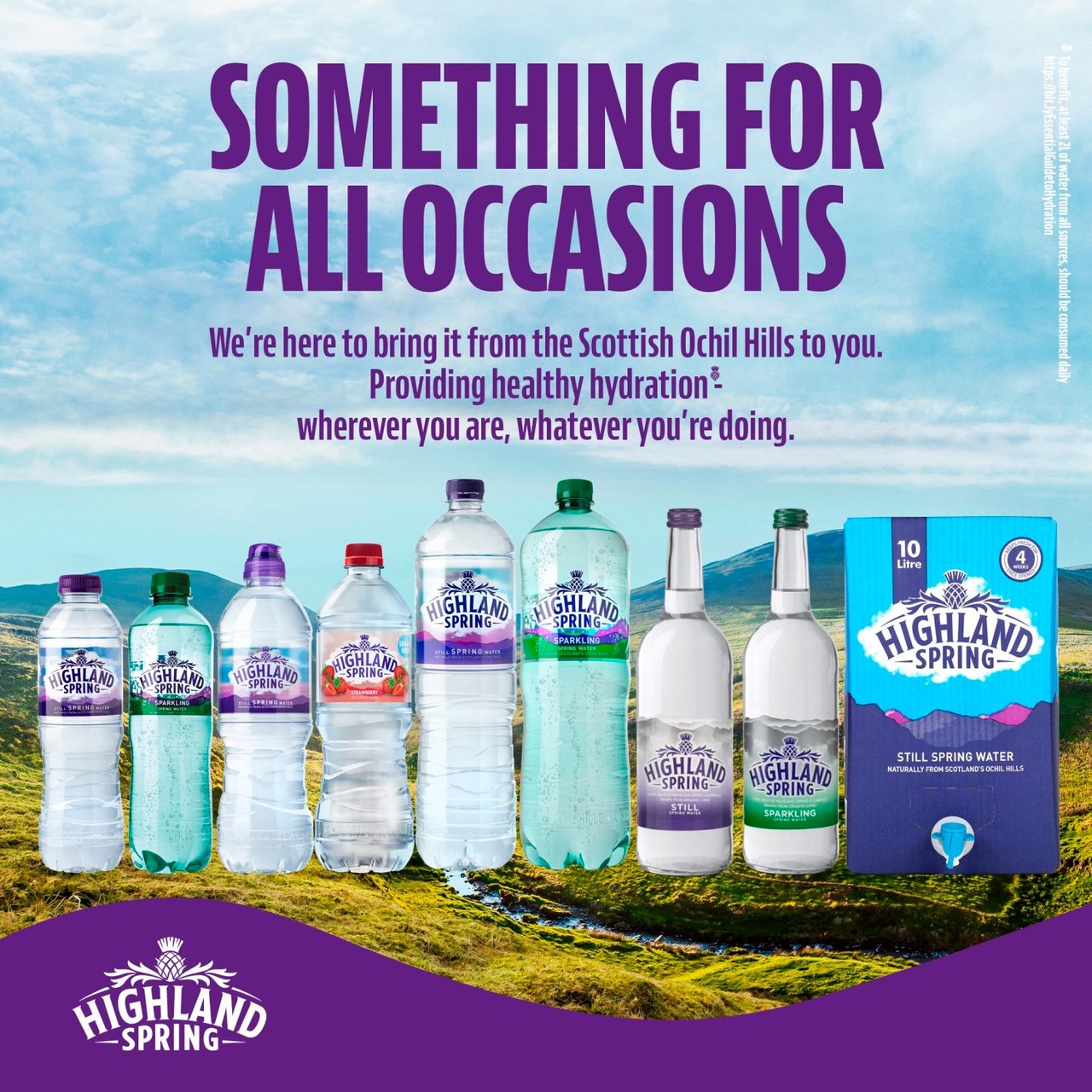 Highland Spring Still Water - Ocado