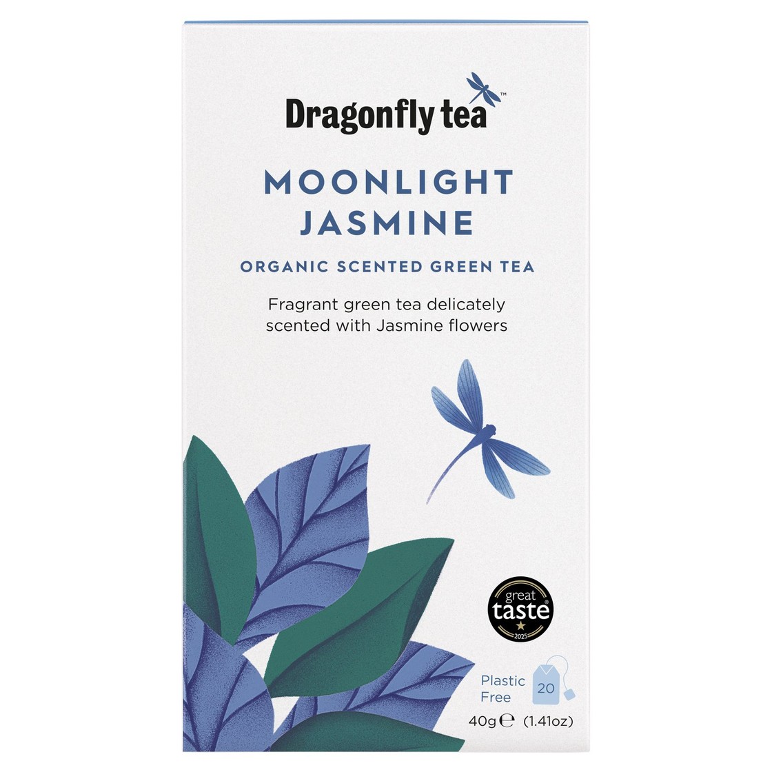 Dragonfly Moonlight Jasmine Green Tea Bags - Ocado