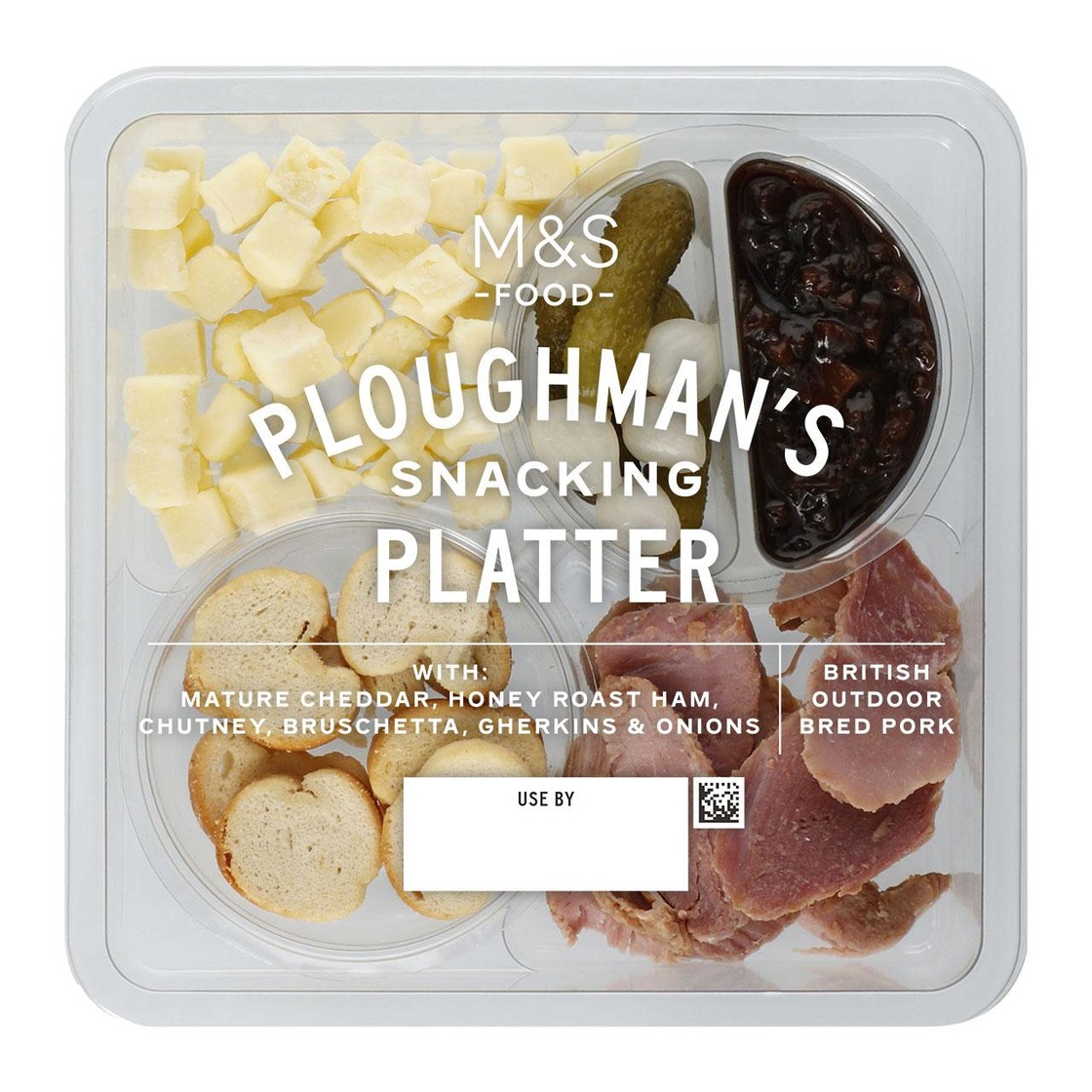 M&S Ploughmans Snacking Platter - Ocado