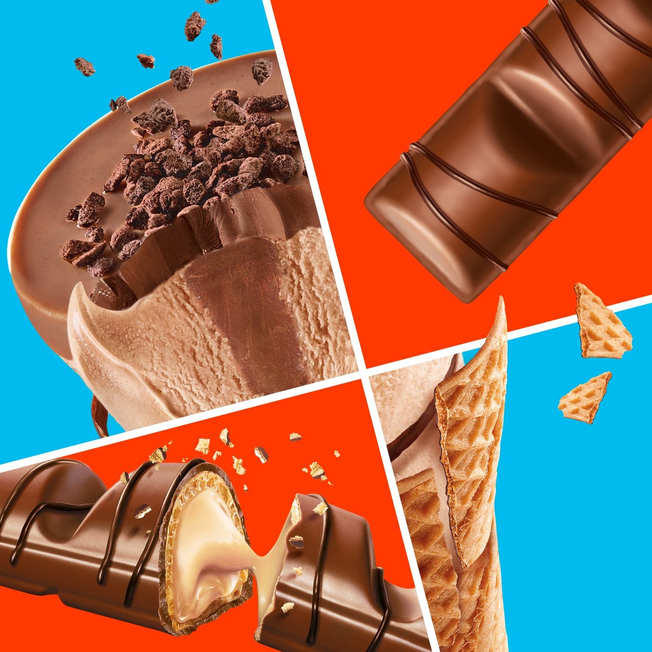 Kinder Bueno Milk Chocolate Cones - Ocado