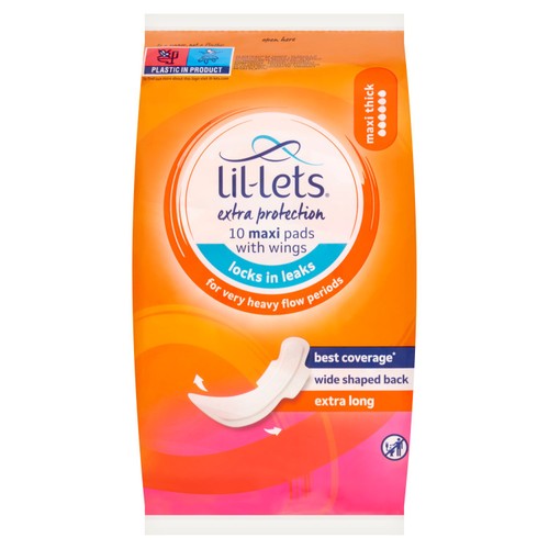 Lil-lets Extra Protection Ultra Maxi Pads - Ocado