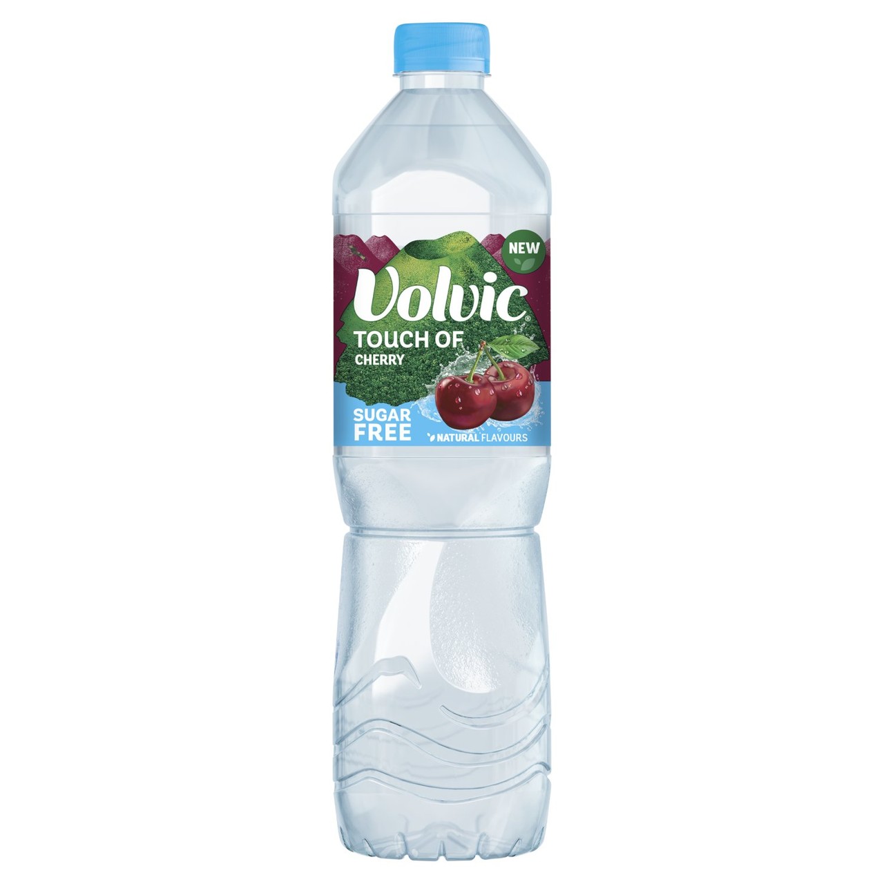 Volvic Touch of Fruit Sugar Free Cherry Flavoured Water - Ocado