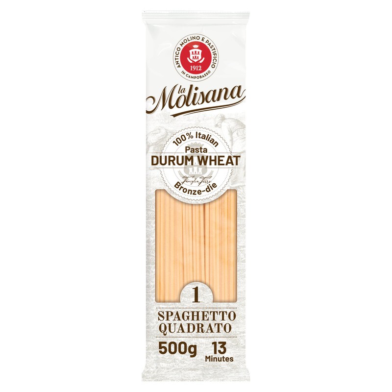 La Molisana Quadrato Square Spaghetti Pasta No.1 - Ocado