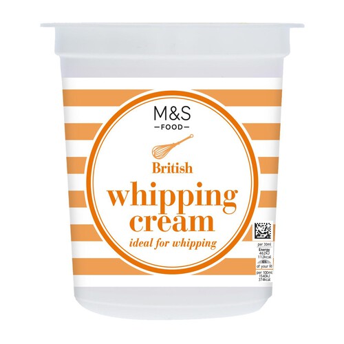 M&S British Whipping Cream - Ocado