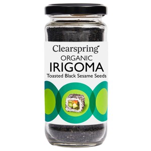 Clearspring Organic Irigoma Toasted Black Sesame Seeds - Ocado