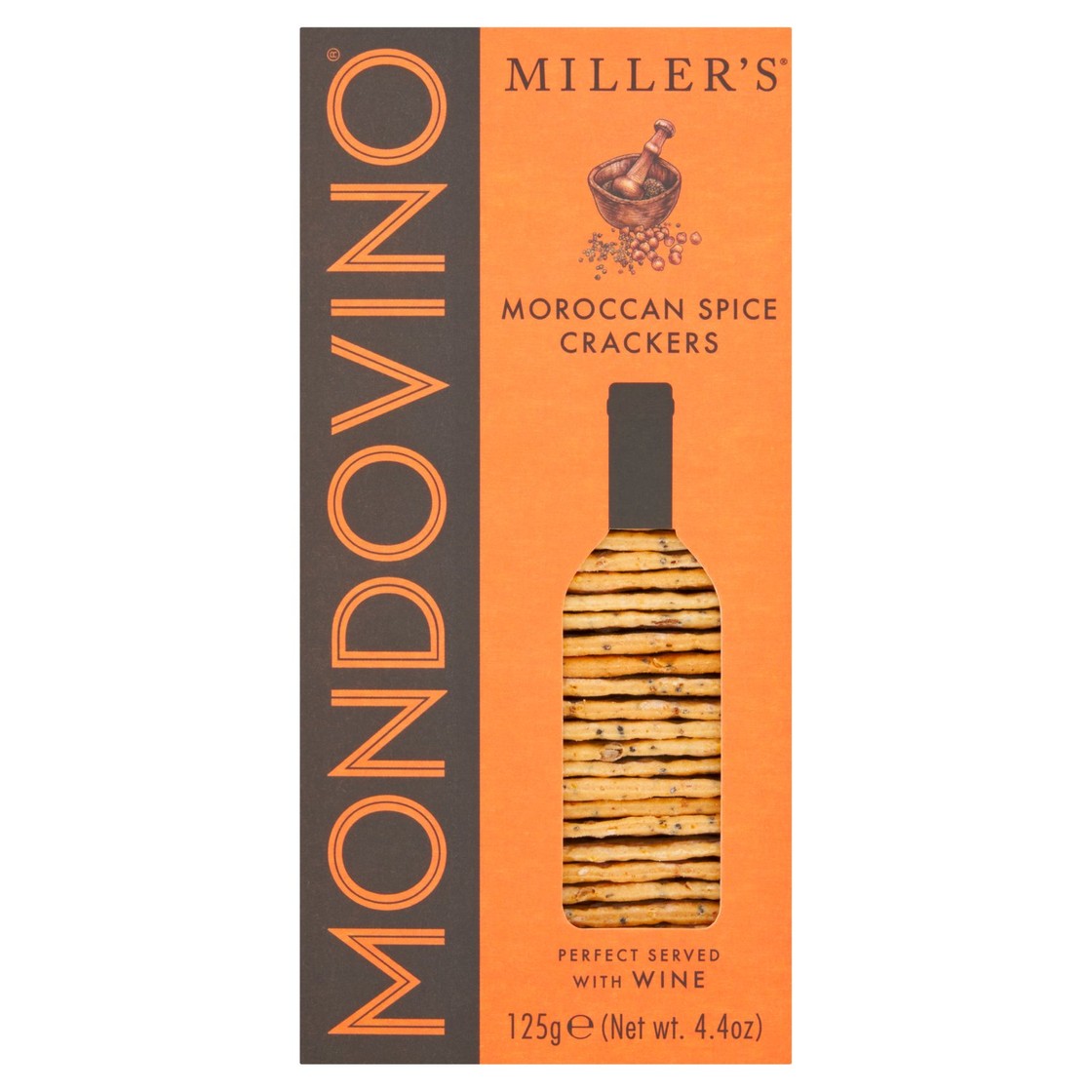 Miller's Mondovino Moroccan Spice Crackers - Ocado
