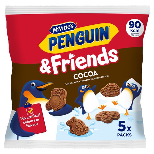 McVitie's Penguin & Friends Cocoa Mini Biscuits Multipack - Ocado