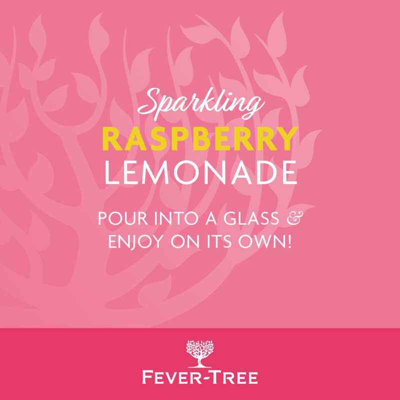 Fever-Tree Raspberry & Rose Lemonade - Ocado