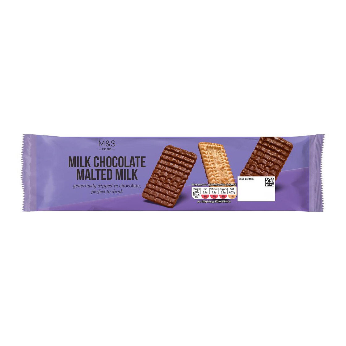 M&S Milk Chocolate Coated Malted Milk - Ocado