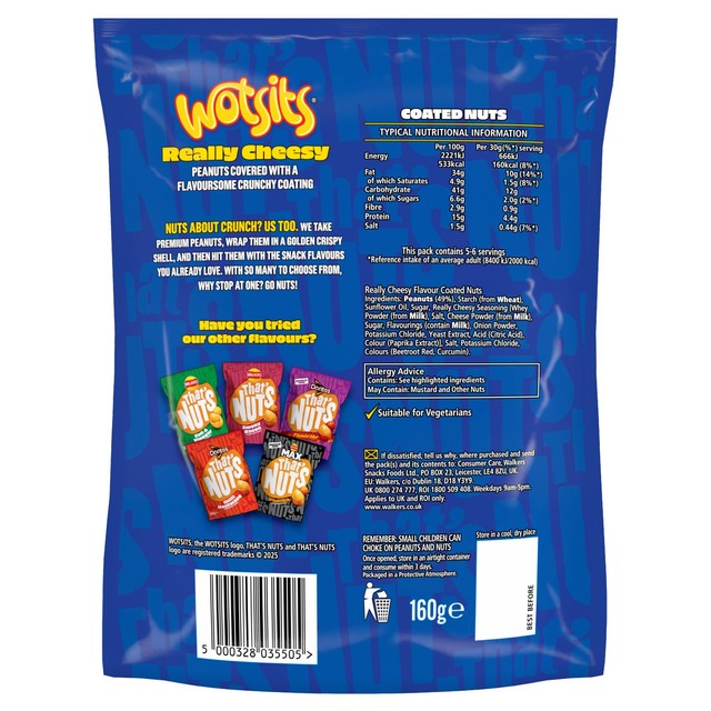 Thats Nuts Wotsits Really Cheesy - Ocado