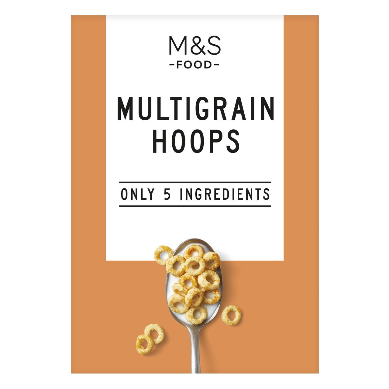 M&S Only 5 Ingredients Multigrain Hoops - Ocado
