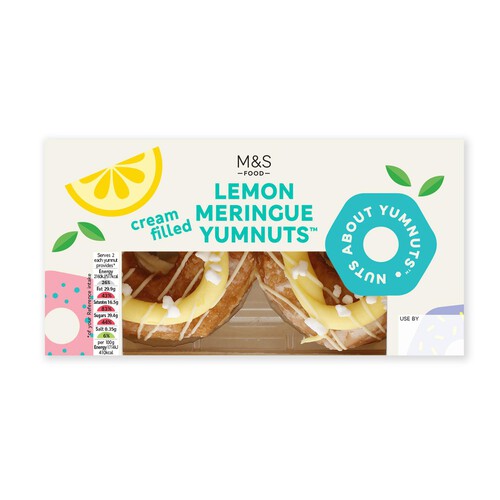 M&S Lemon Meringue Yumnut - Ocado