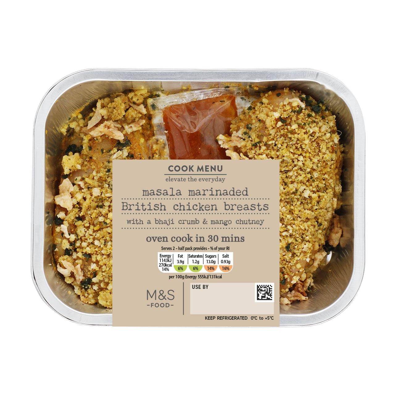 M&S Mango Masala Chicken Breasts - Cook Menu - Ocado