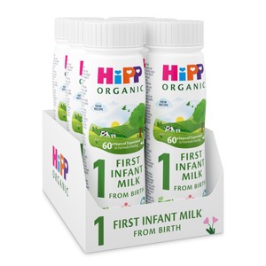 HiPP Organic 1 First Infant Baby Milk Liquid Formula From Birth - Ocado