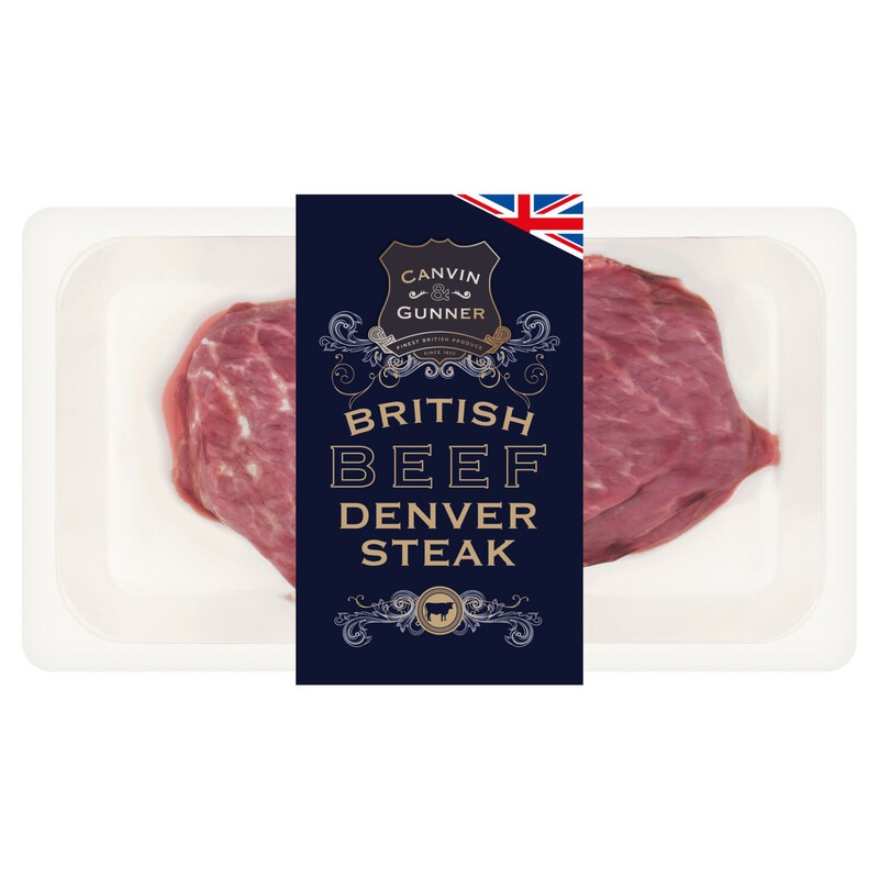 Canvin and Gunner British Beef Denver Chuck Steak - Ocado