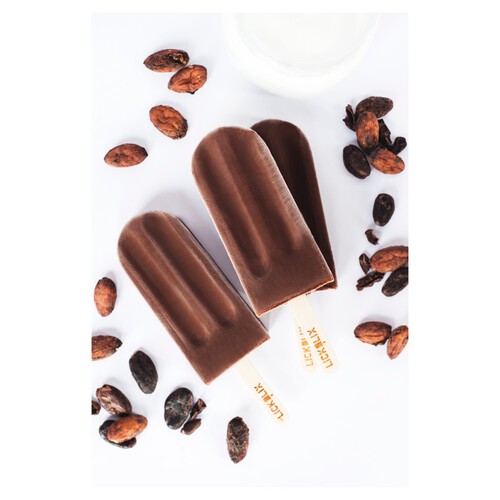 Lickalix Organic Simply Chocolate Ice Lollies - Ocado