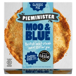 Pieminister Moo & Blue British Steak & Stilton Pie - Ocado