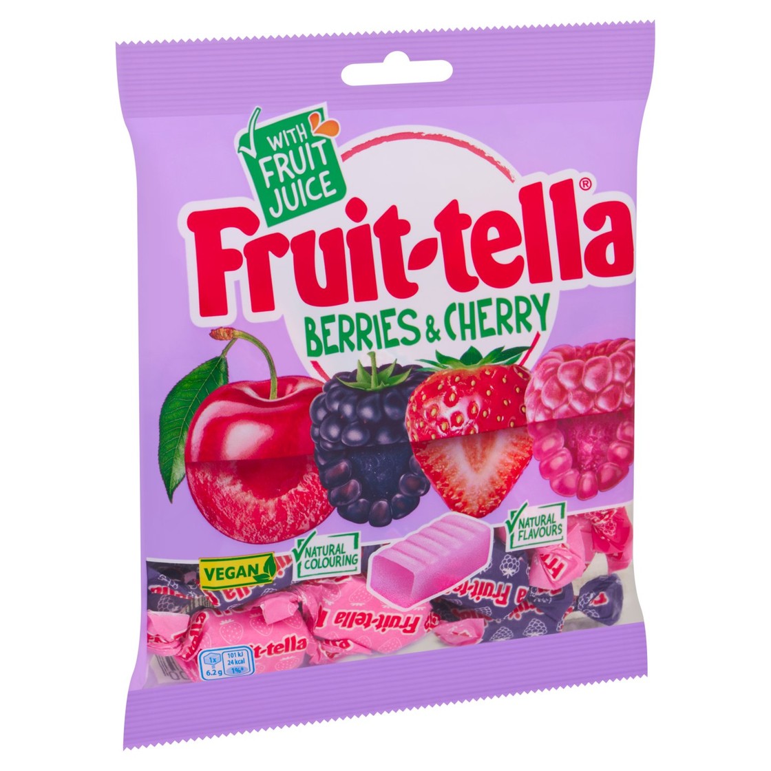 Fruittella Berry & Cherry Chews Sweets Sharing Bag - Ocado