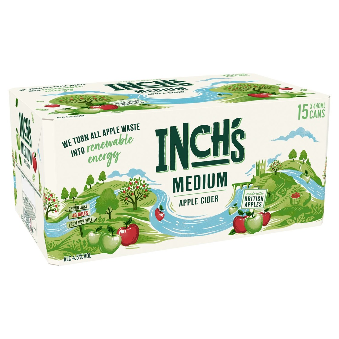 Inch's Medium Apple Cider Can - Ocado