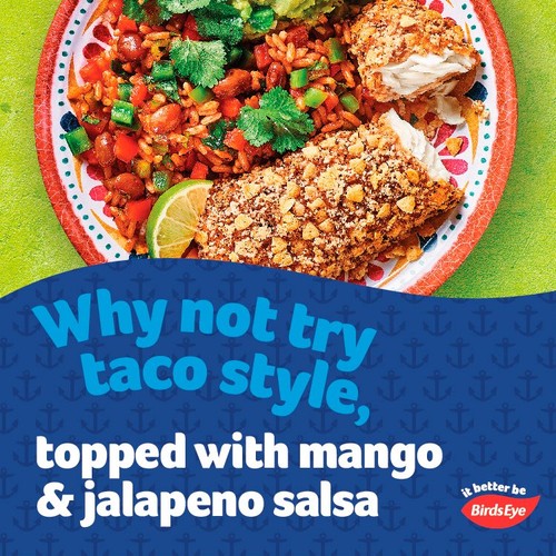 Birds Eye 2 ASC Mexican Tortilla Fish Fillet - Ocado