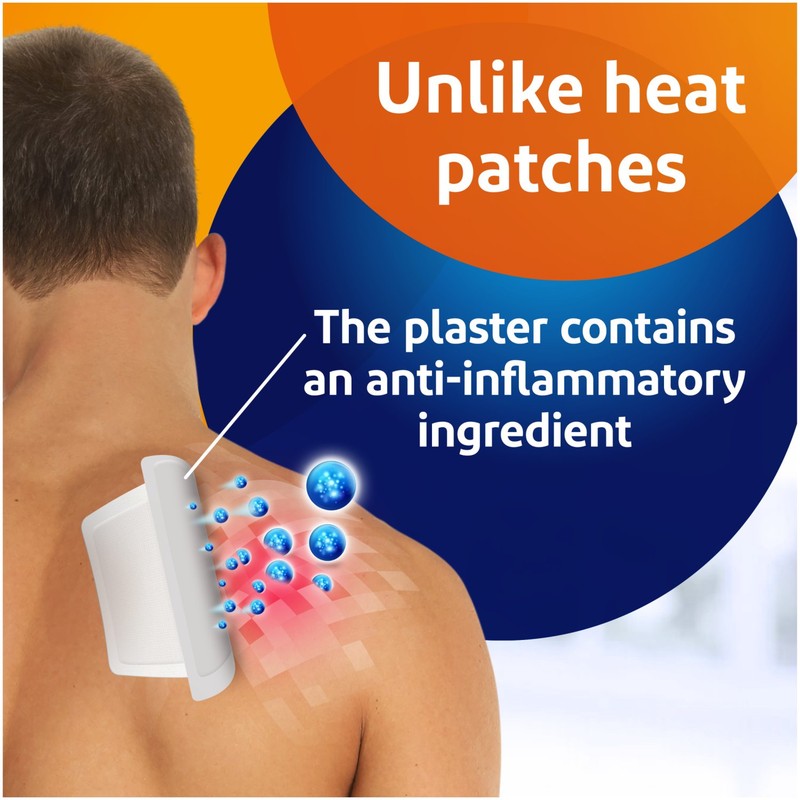 Voltarol One a Day Muscle Pain Relief Medicated Plaster Patches, 5 - Ocado