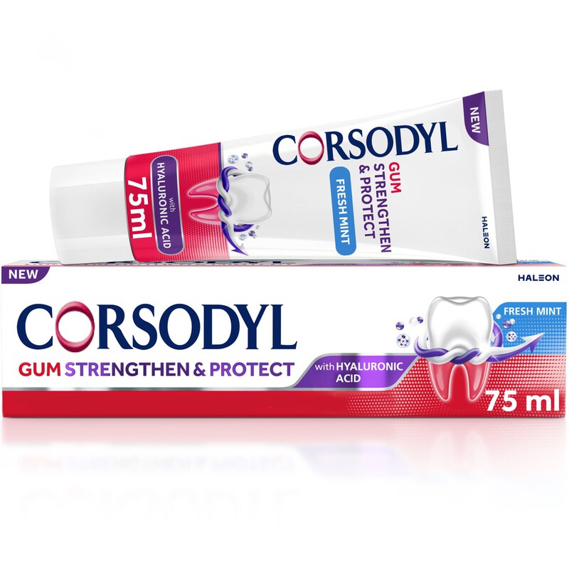 Corsodyl Gum Strengthen & Protect Toothpaste Fresh Mint - Ocado