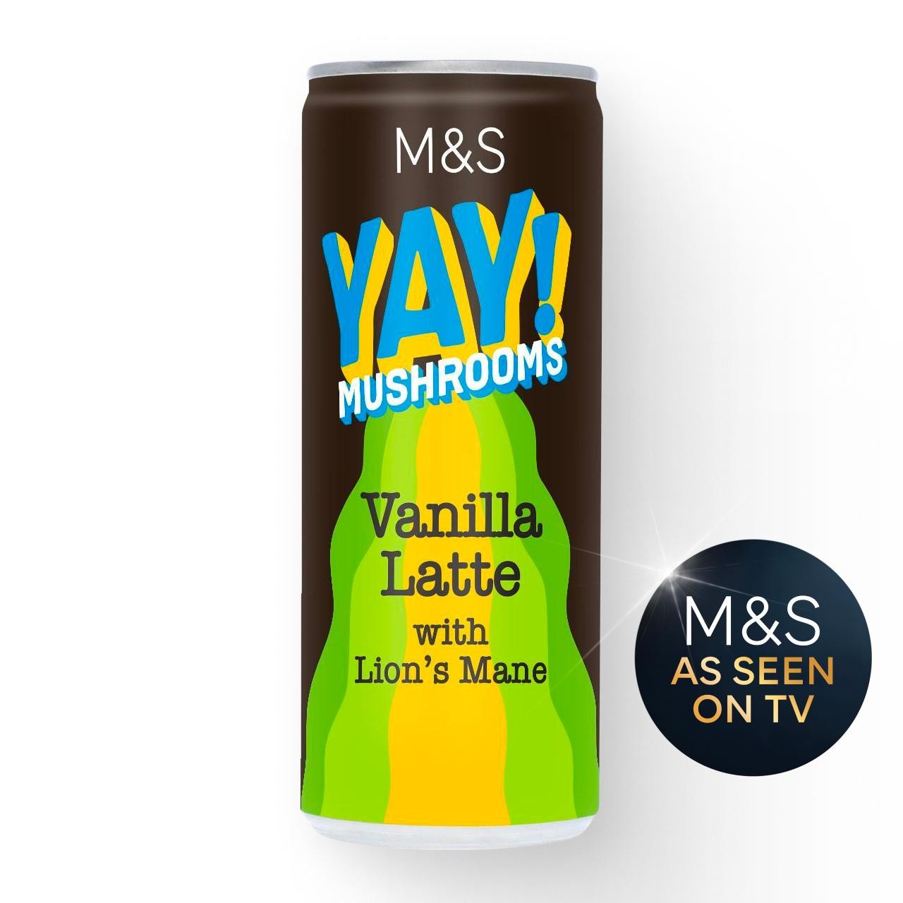 M&S Vanilla Lion's Mane Mushroom Latte - Ocado