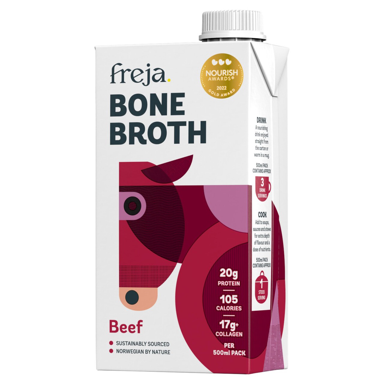 Freja Beef Classic Bone Broth - Ocado