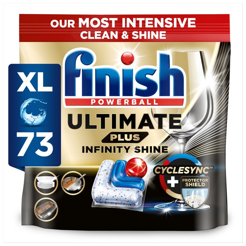 Finish Ultimate Infinity Shine Plus Dishwasher Tablets - Ocado