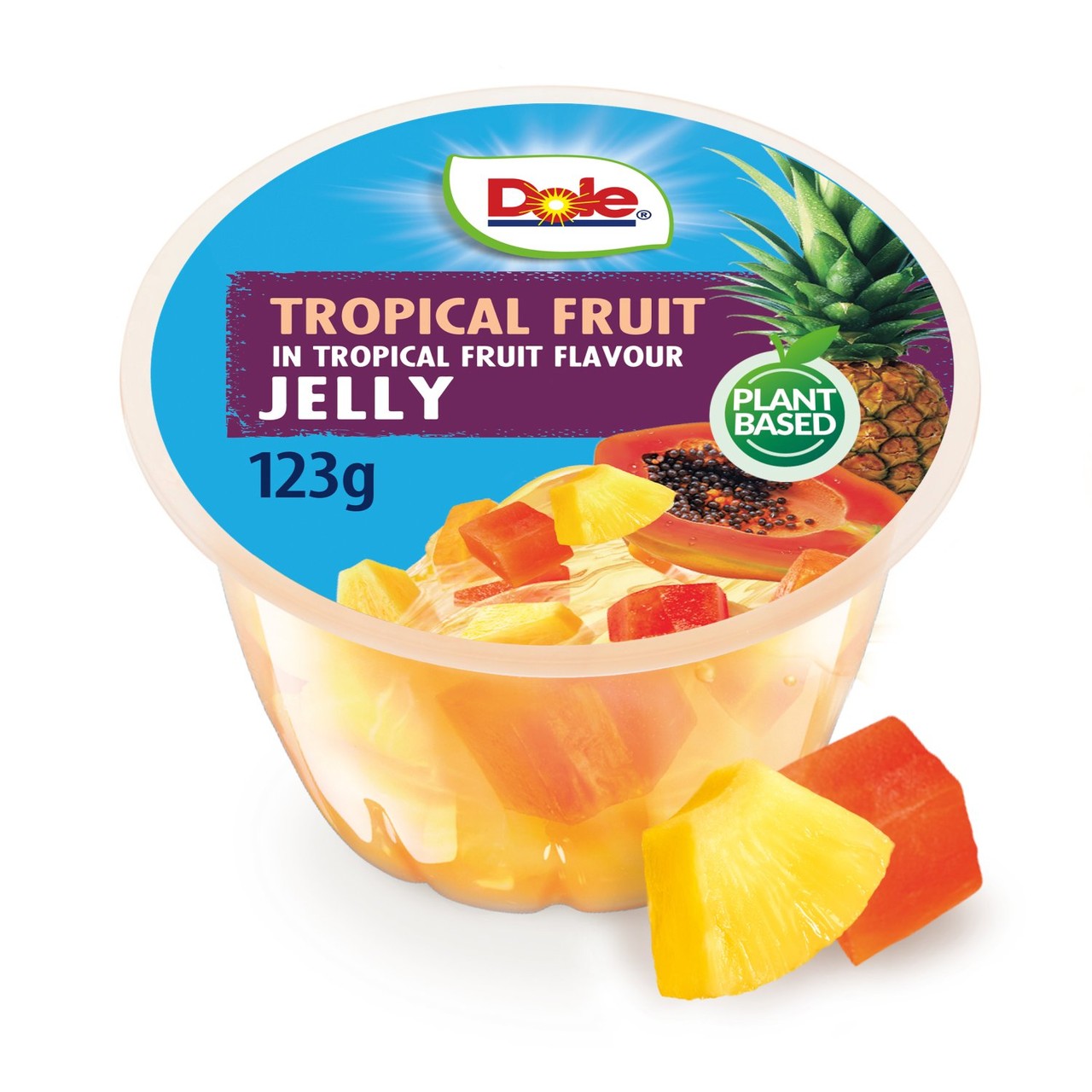 Dole Tropical Fruit in Jelly Pot - Ocado